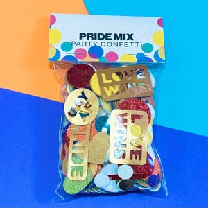 Pride Confetti! Glitter Rainbow, Party Decor, Pride, LGBTQ, Pride Month ...