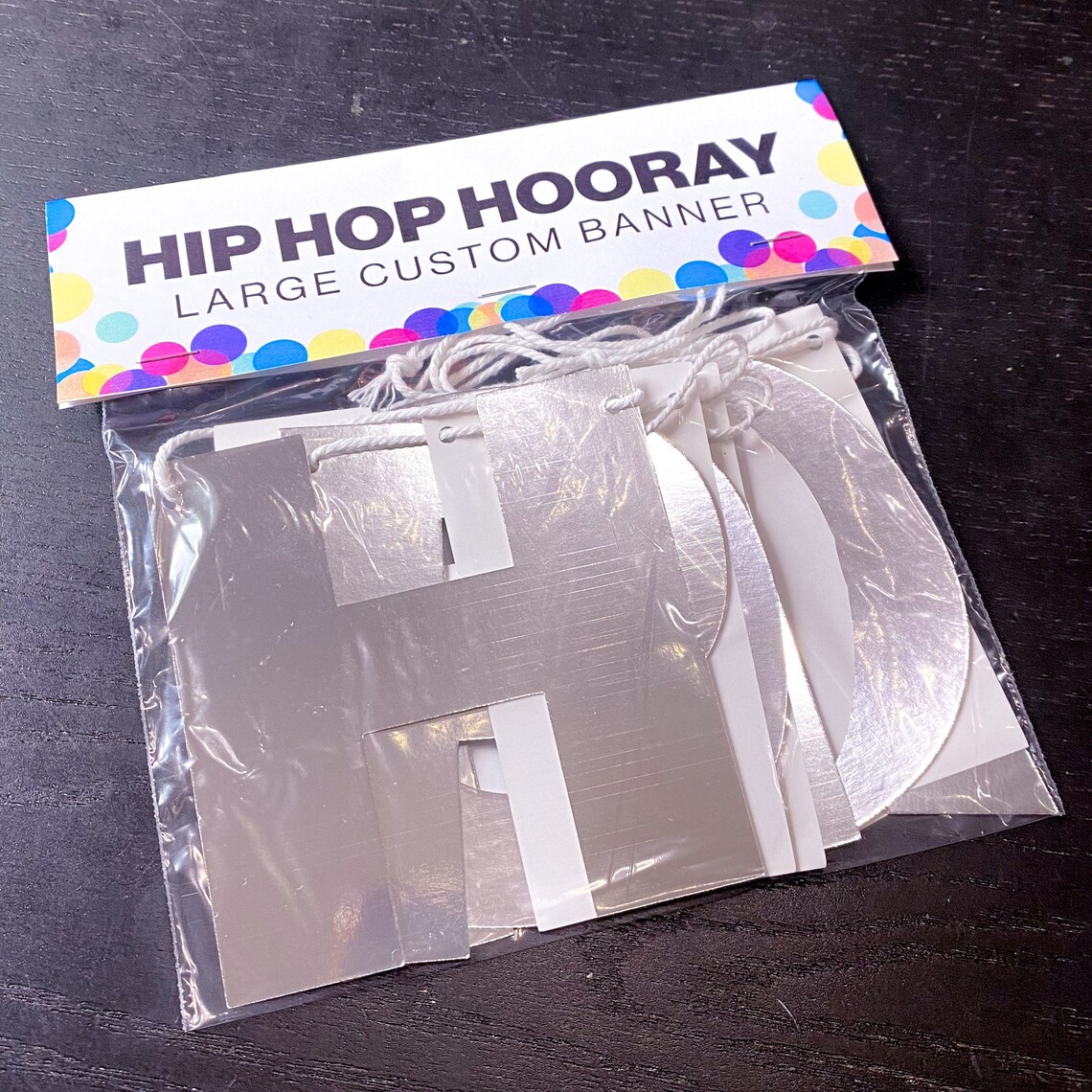 HIP HOP HOORAY Banner Custom Banner Party Decor 90's | Etsy