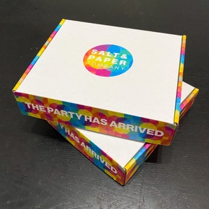 Birthday Pride Party Celebration Box, Virtual Celebration, Social ...