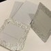 Silver Place Cards, Glitter Design PACK OF 20 - Etsy