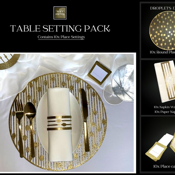 Party Table Setting - Etsy