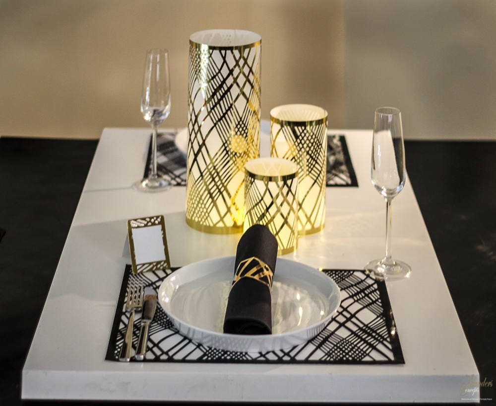 Rose Gold Table Decoration Wedding Table Decoration PACK - Etsy