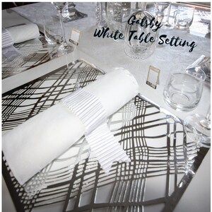 Gatsby Table Setting Pack for 10 People details of Contents Listed in ...
