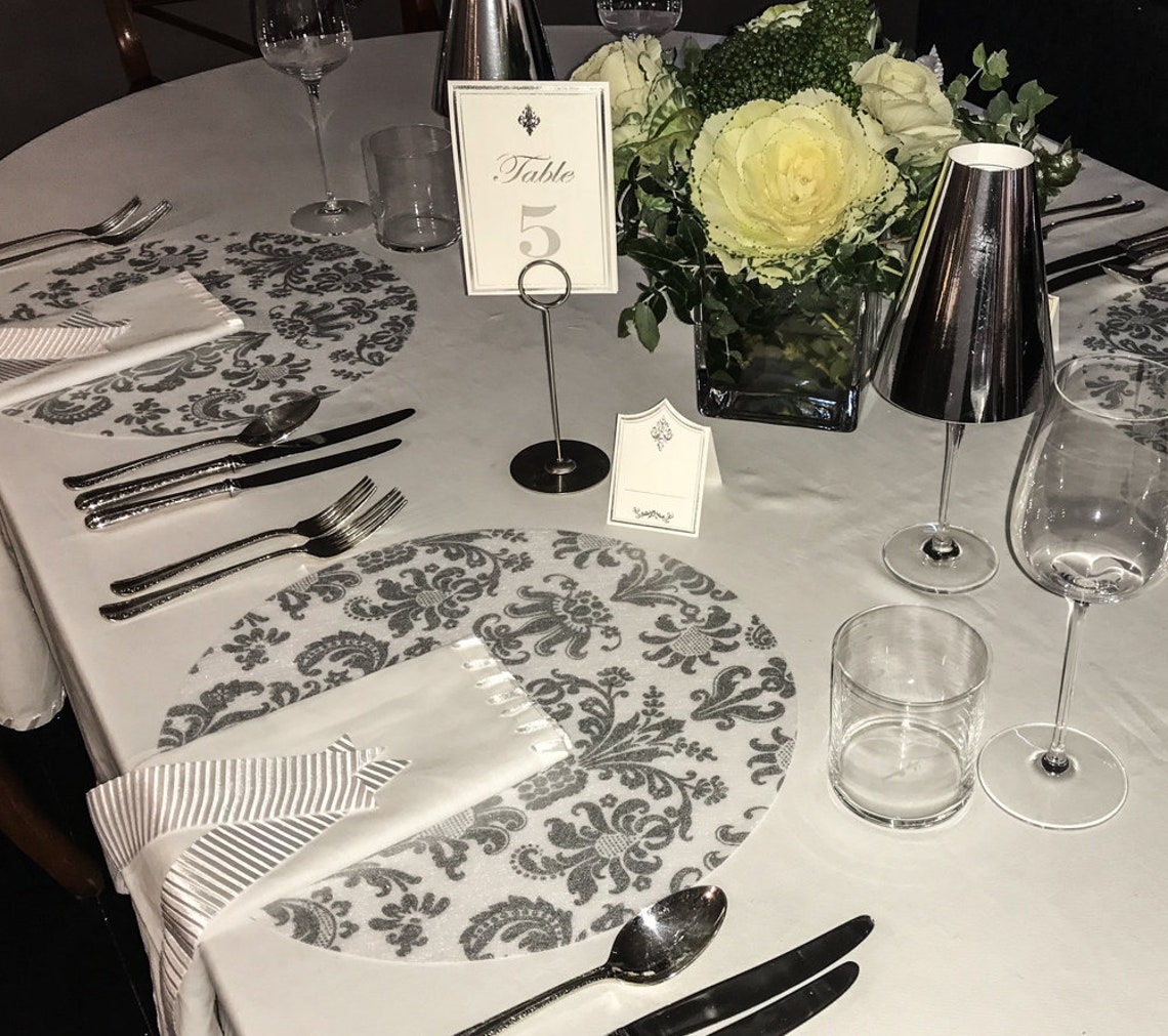 Silver Table Setting Pack for 10 People details of Contents | Etsy