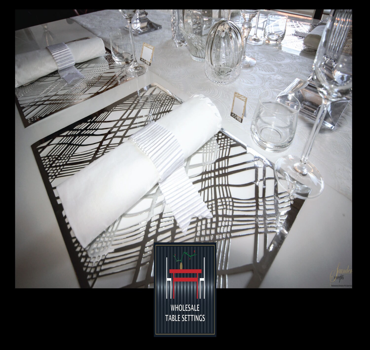 Gatsby Table Setting Pack for 10 People details of Contents Listed in ...