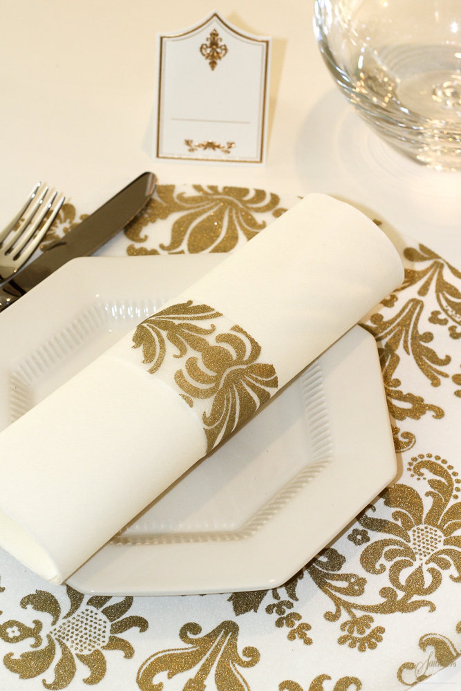 Napkin Wraps Pack of 20 - Etsy