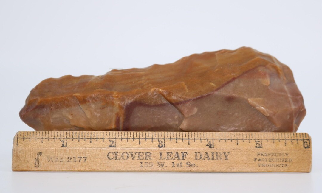 Paleolithic Large Stone Age Handaxe Tool 6" West Sahara Desert Morocco ...