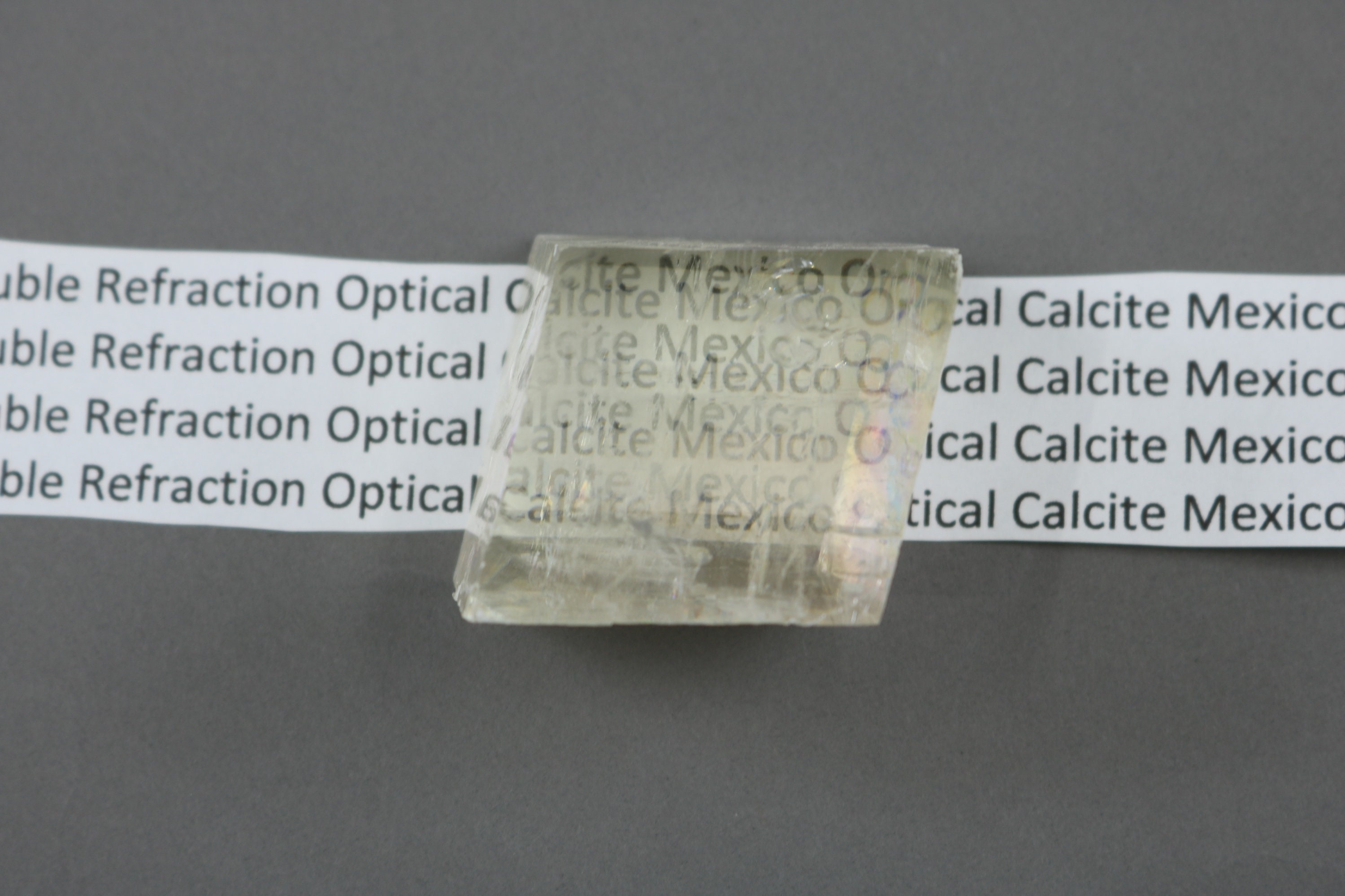 Calcite Double Refraction