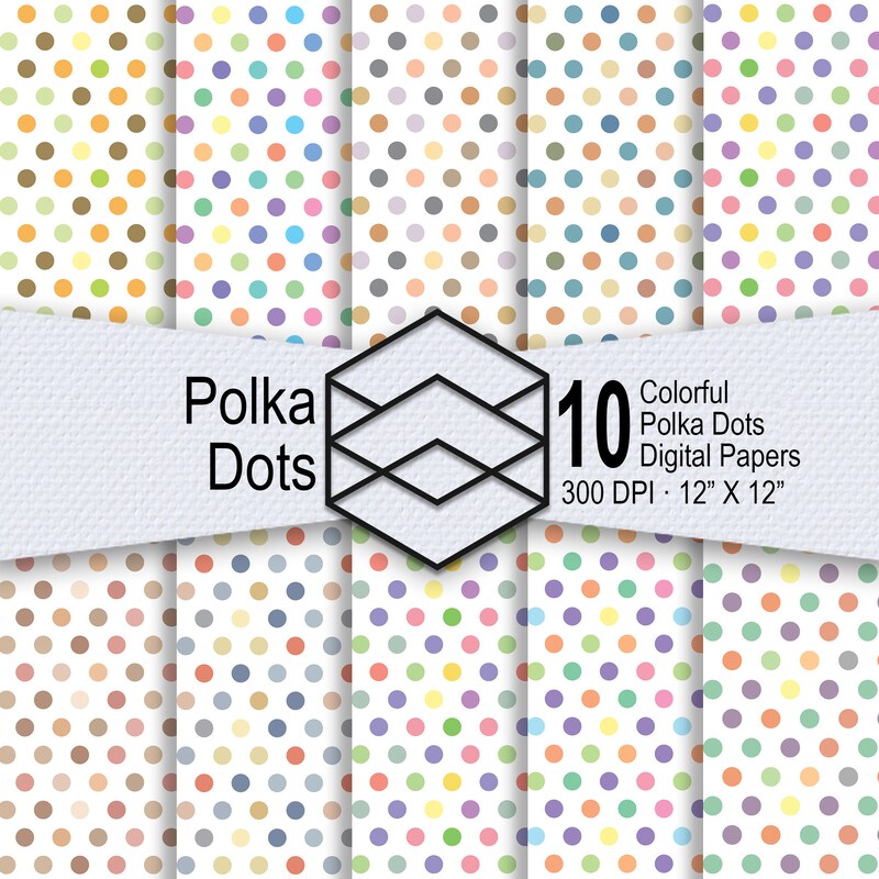Polka Dot Background - Etsy