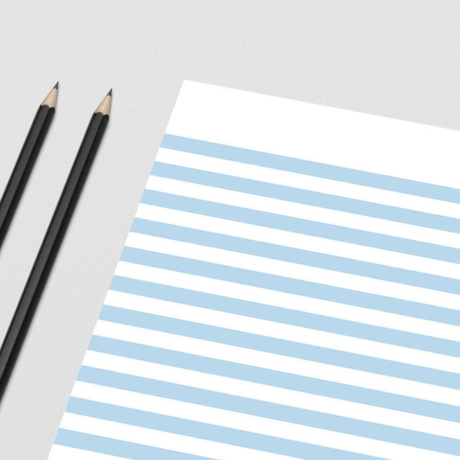 Light Blue Lined Writing Paper Printable Decorative Note Paper Lined ...