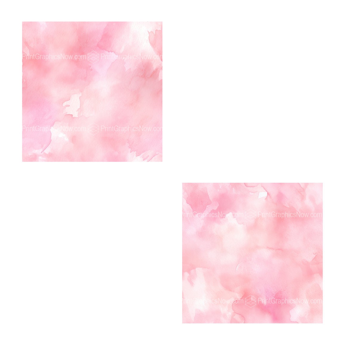 Blush Pink Watercolor Digital Paper, Blush Pink Watercolor Seamless ...