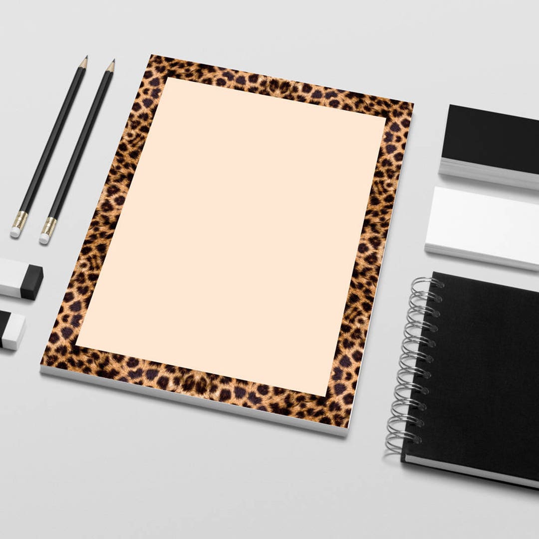 Printable Writing Paper Decorative Writing Paper Cheetah Stationery ...