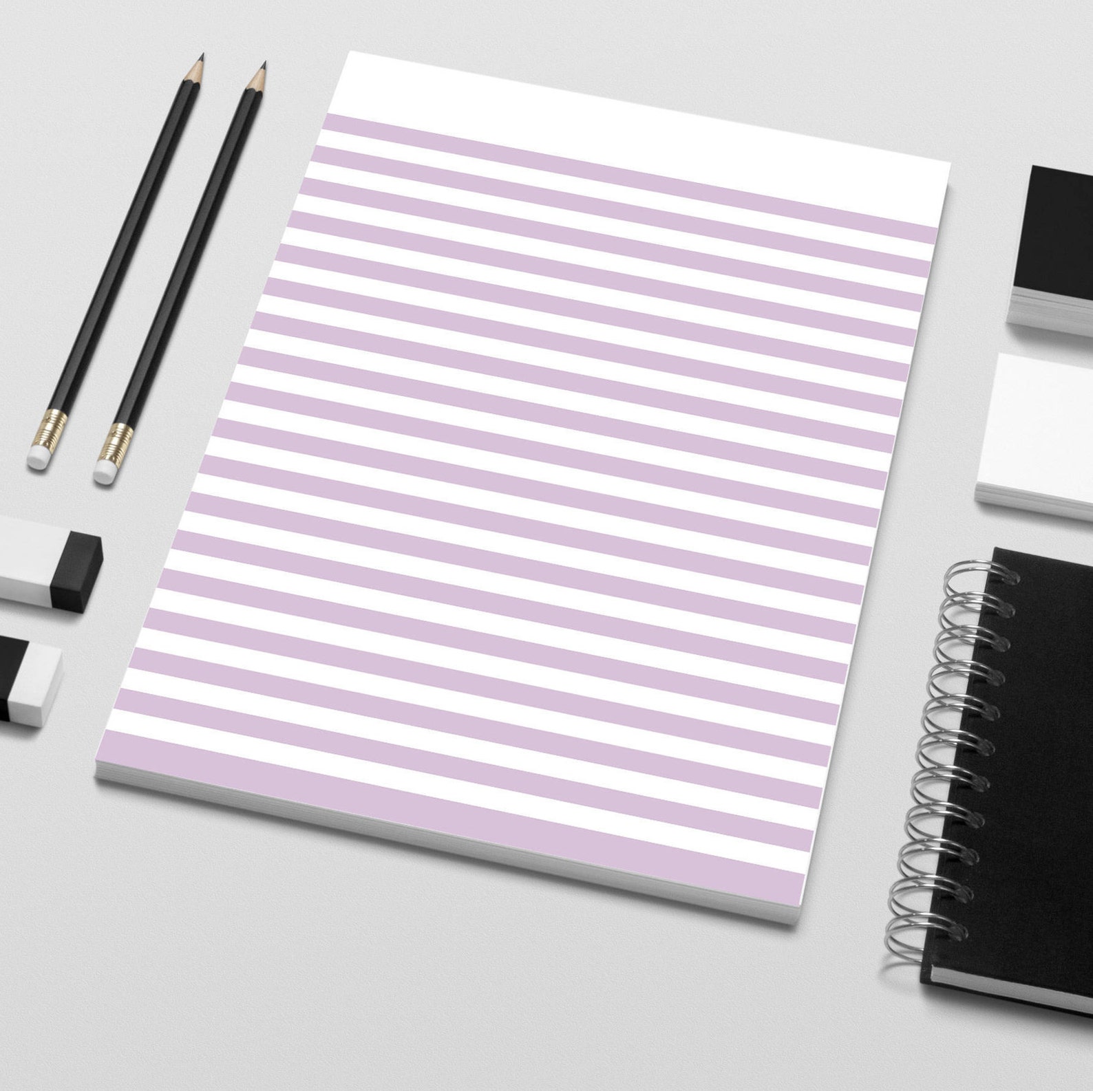 Lilac Purple Lined Writing Paper Printable Note Paper Light Purple ...