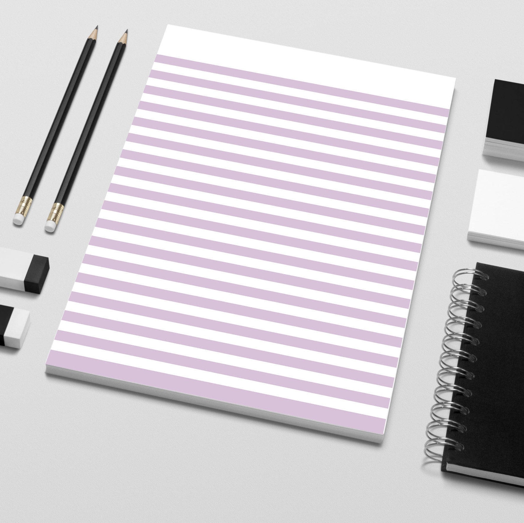 Lilac Purple Lined Writing Paper Printable Note Paper Light Purple ...