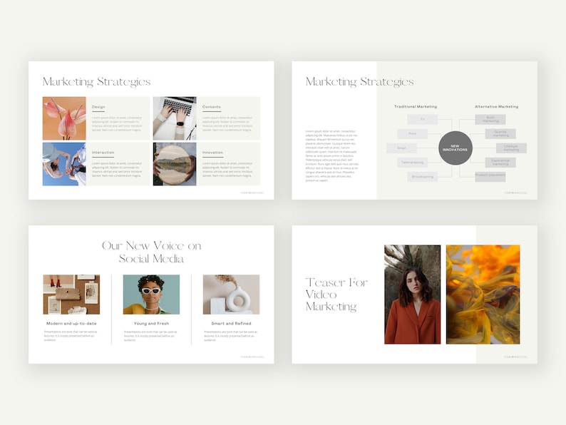 Pitch Deck Template for Canva: Business Proposal Presentation ...