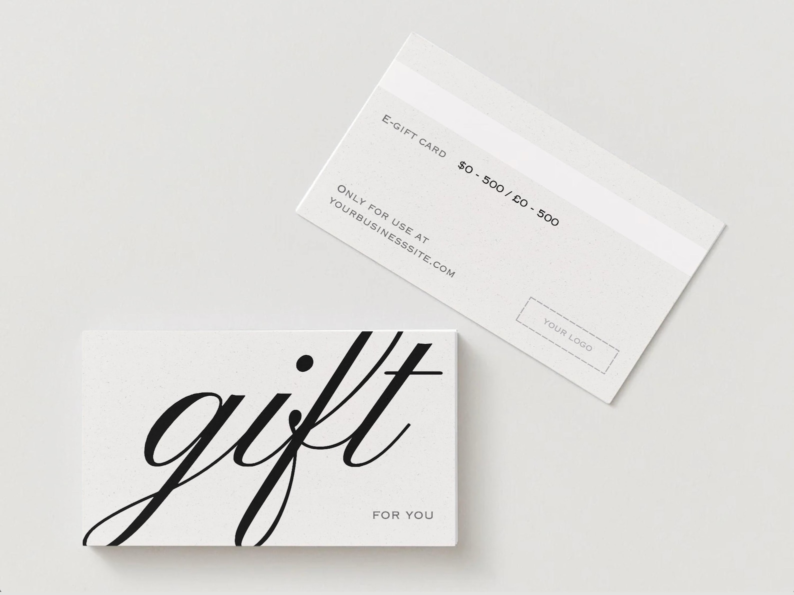 Digital Gift Card Template for Canva | Customizable E-gift Voucher ...