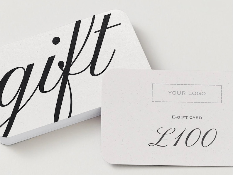 Digital Gift Card Template for Canva | Customizable E-gift Voucher ...