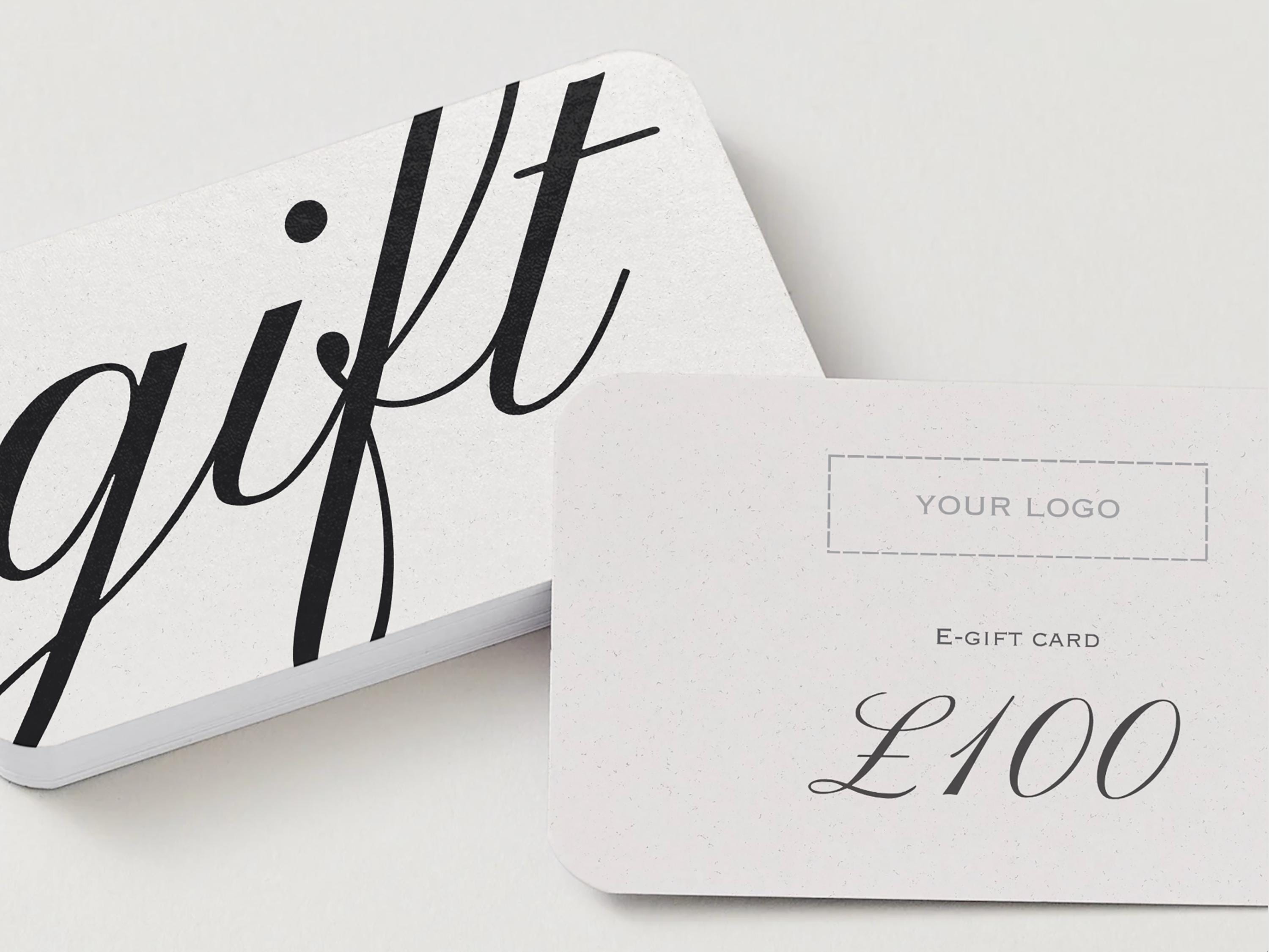 Digital Gift Card Template for Canva | Customizable E-gift Voucher ...