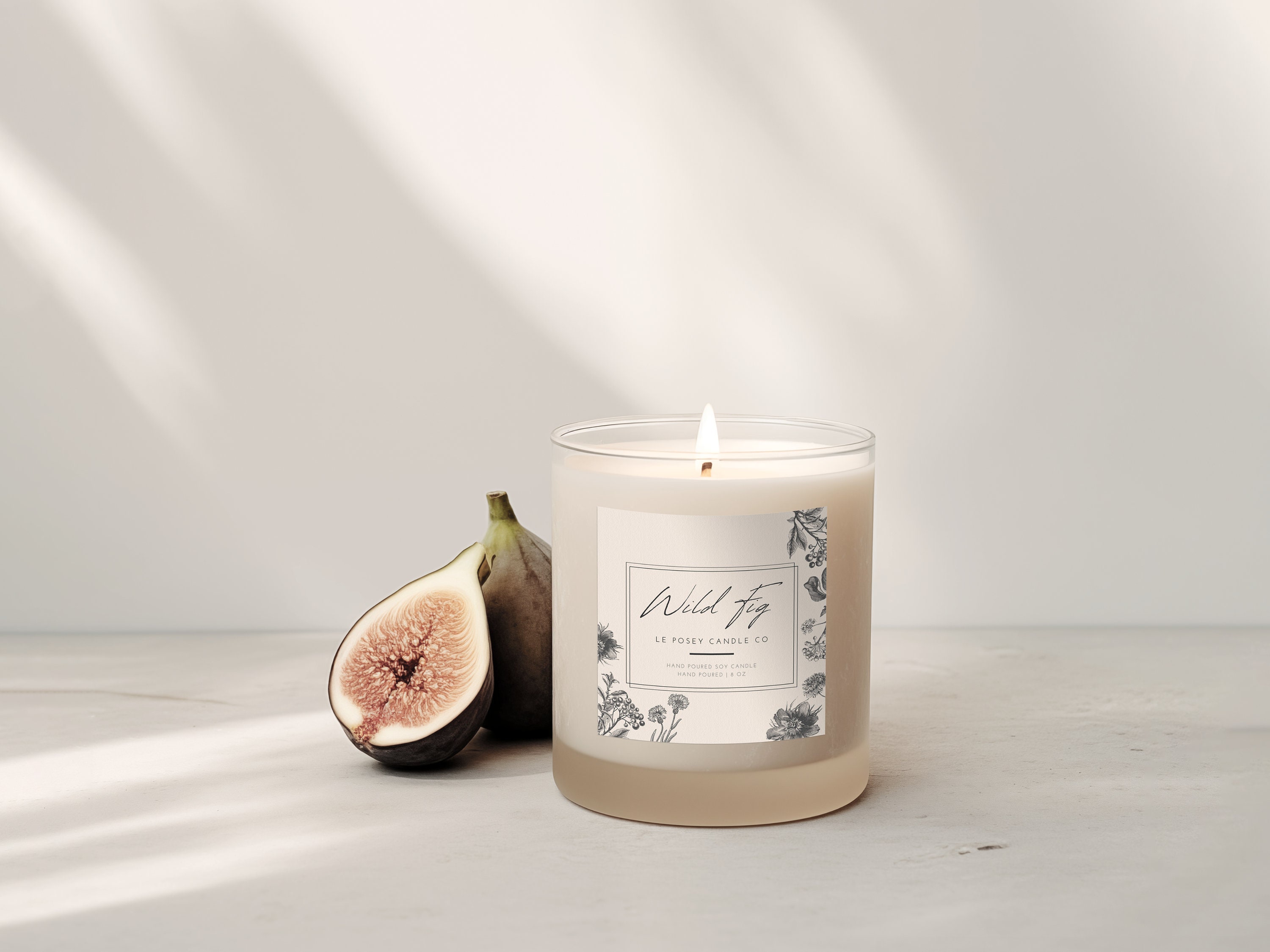 Botanical Product Label Template: Editable Stickers (canva) - Etsy