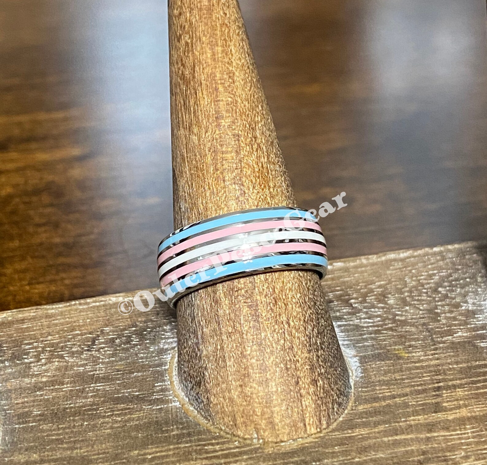 Trans Pride Stainless Steel Ring - Etsy