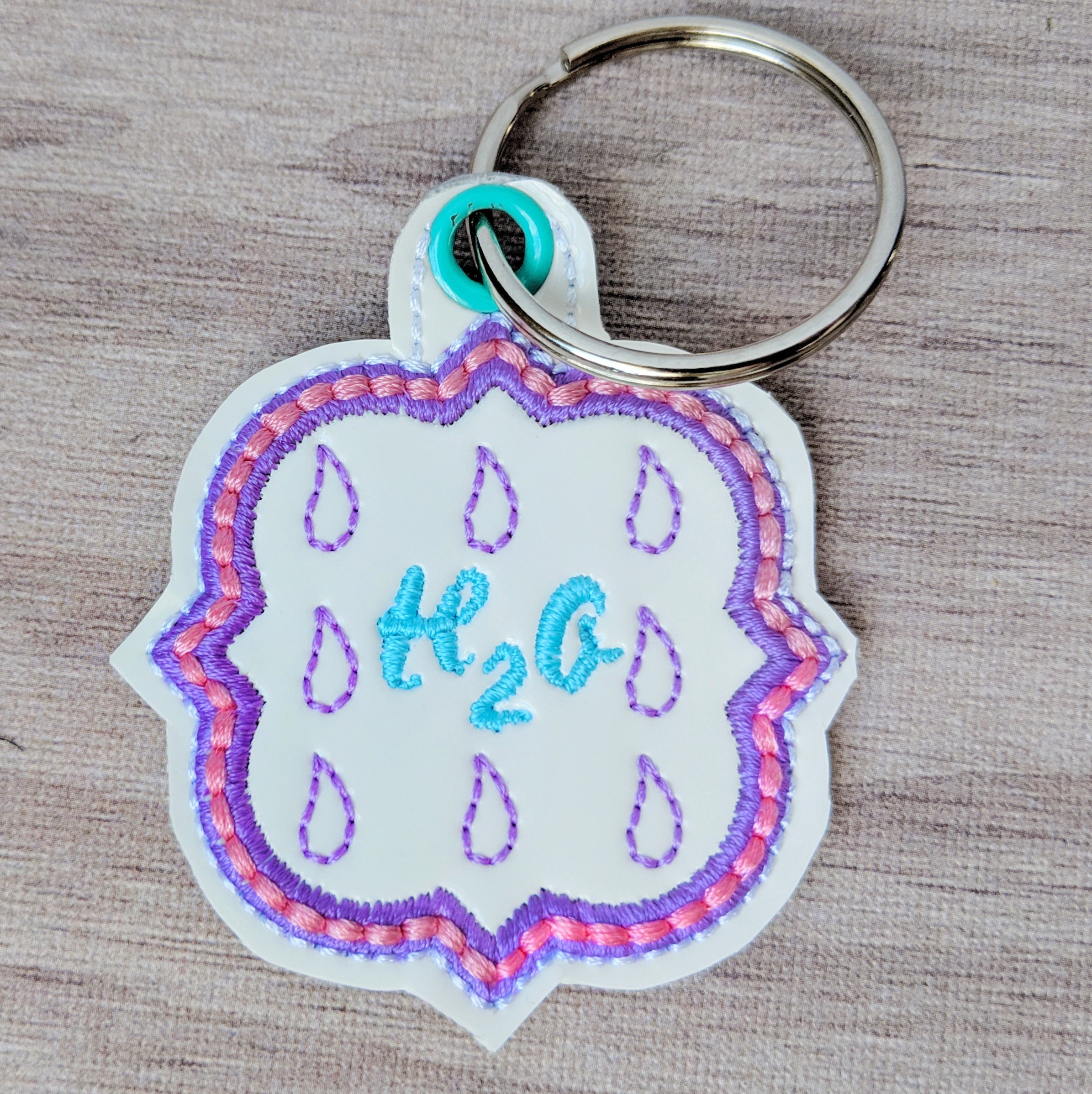 ITH Water Tracker Key Chain Design - Etsy New Zealand