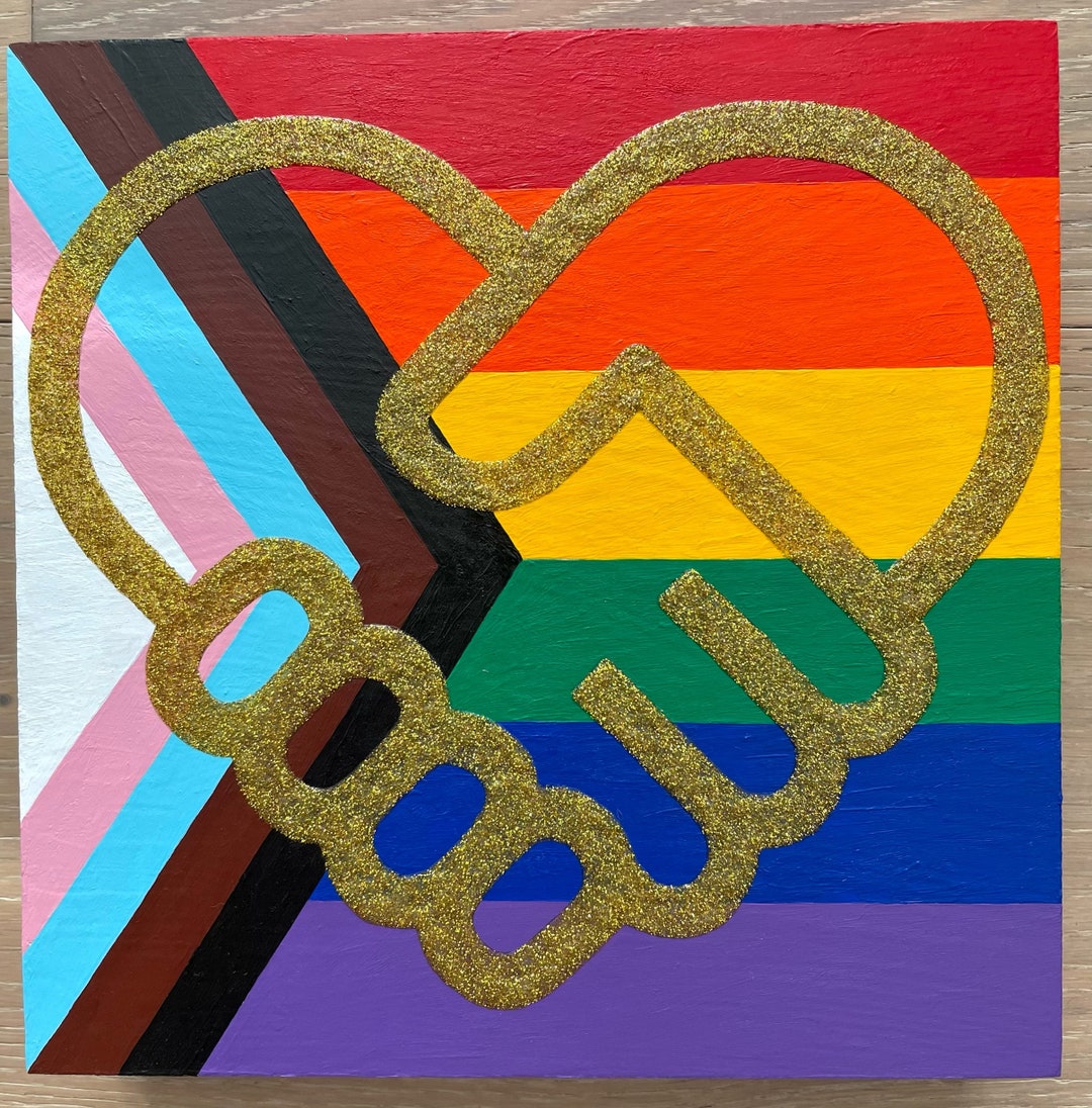 Original Artwork — “unity” — Acrylic Painting on 8x8x1.5” Wood Panel ...