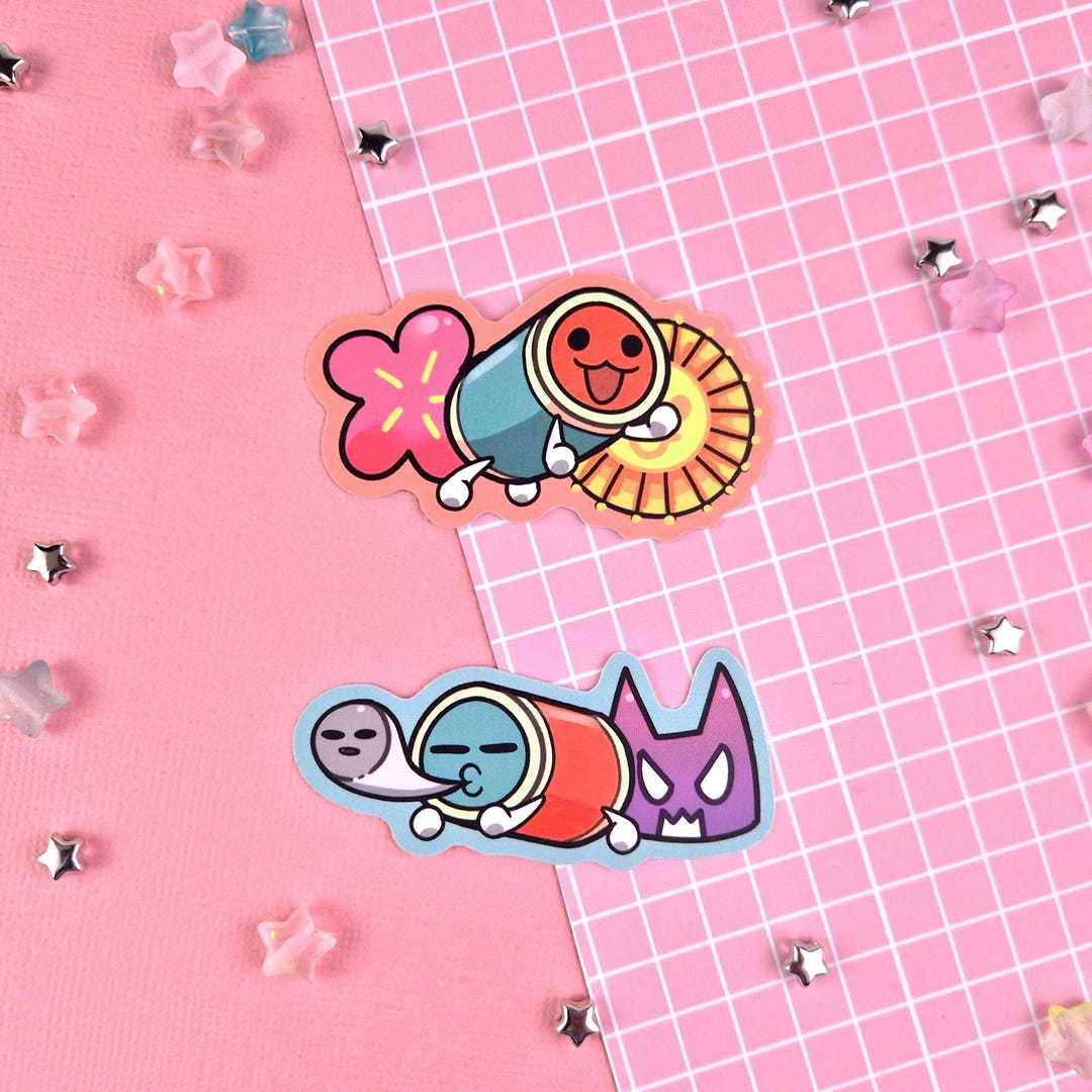 Taiko No Tatsujin Stickers - Etsy