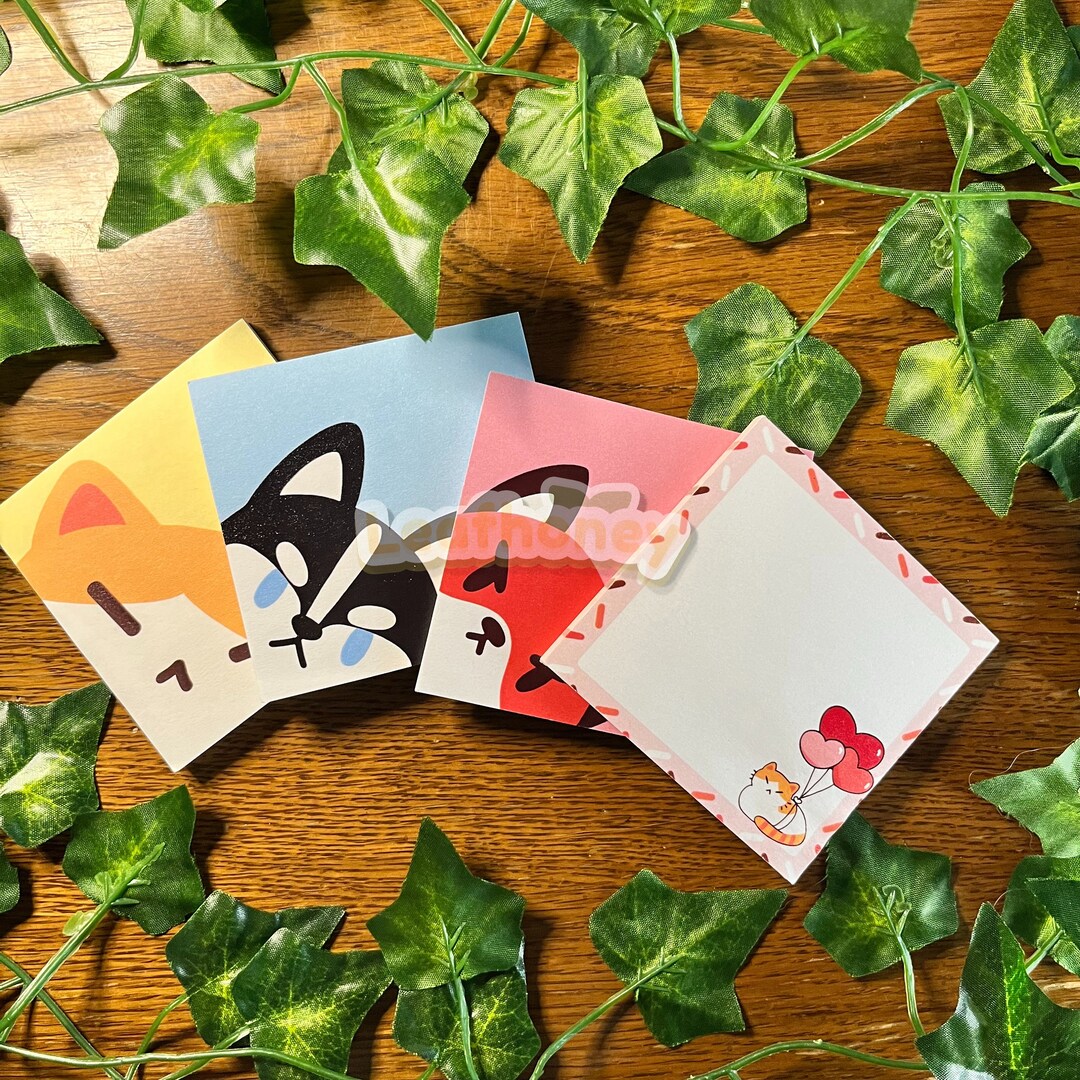 Peeking Omu & Friends Sticky Notes - Etsy