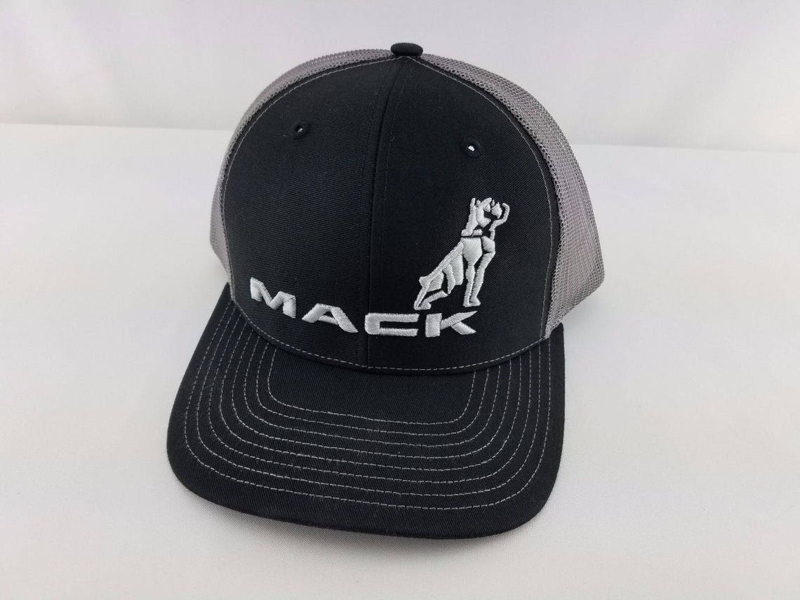 MACK hat embroidered hat Mack Trucker hat semi truck | Etsy