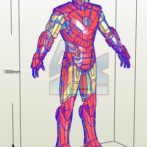 Iron Man VR SUIT (PS4 Game) - FOAM Pepakura Files - Etsy