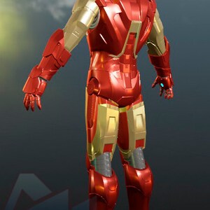 Iron Man VR SUIT PS4 Game FOAM Pepakura Files - Etsy