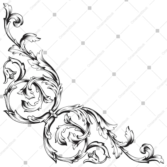 Corner Ornaments Vector