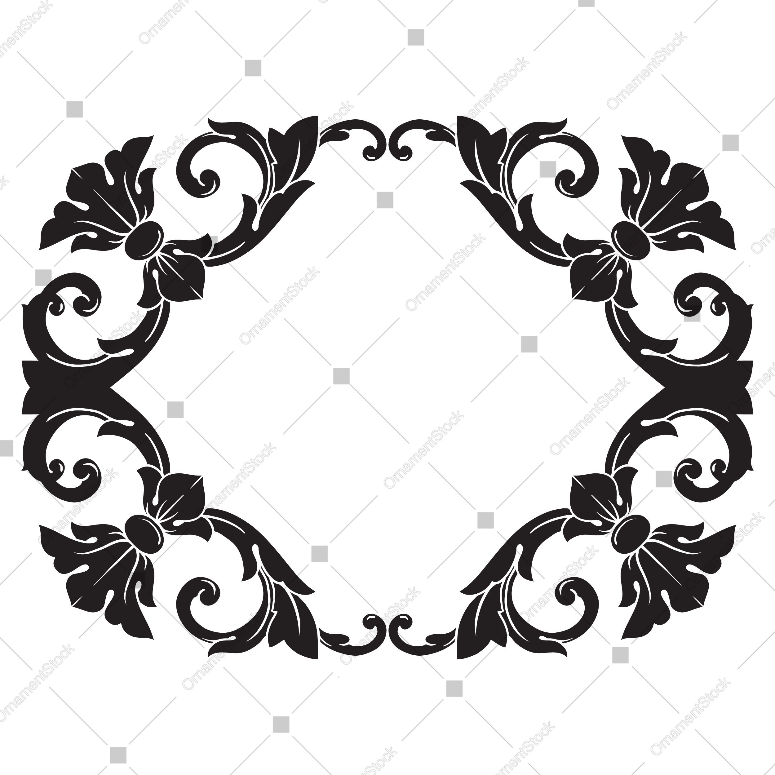 Digital Frames Svg, Borders Clip Art Svg, Digital Labels Vector, Basic ...