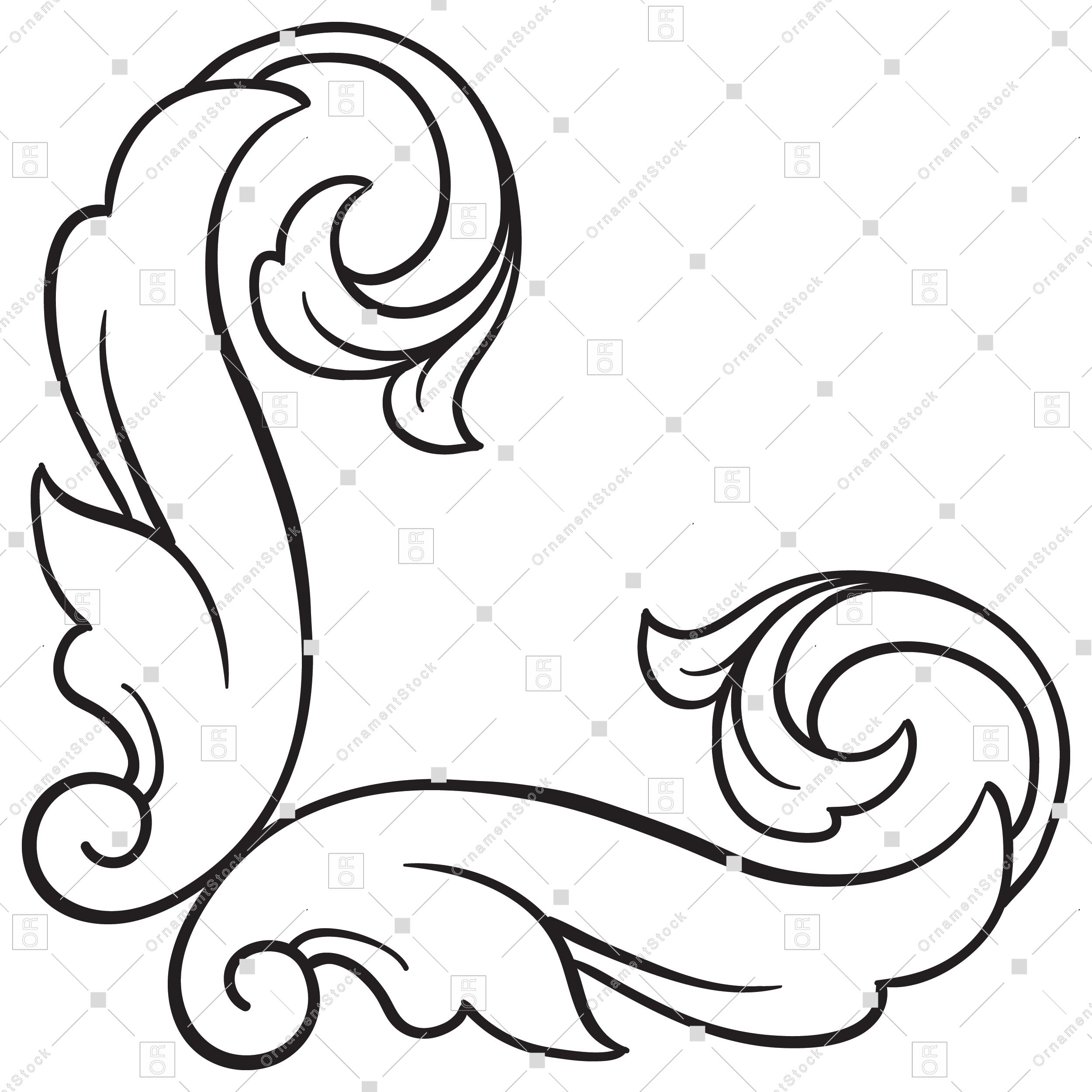 Corner Svg Bundle Baroque Svg Ornament Svg Decor Svg Ornate Corner