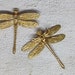 Solid Brass Dragonfly Knob: Cabinet Drawer Pull, 3.15" BHK084 - Etsy