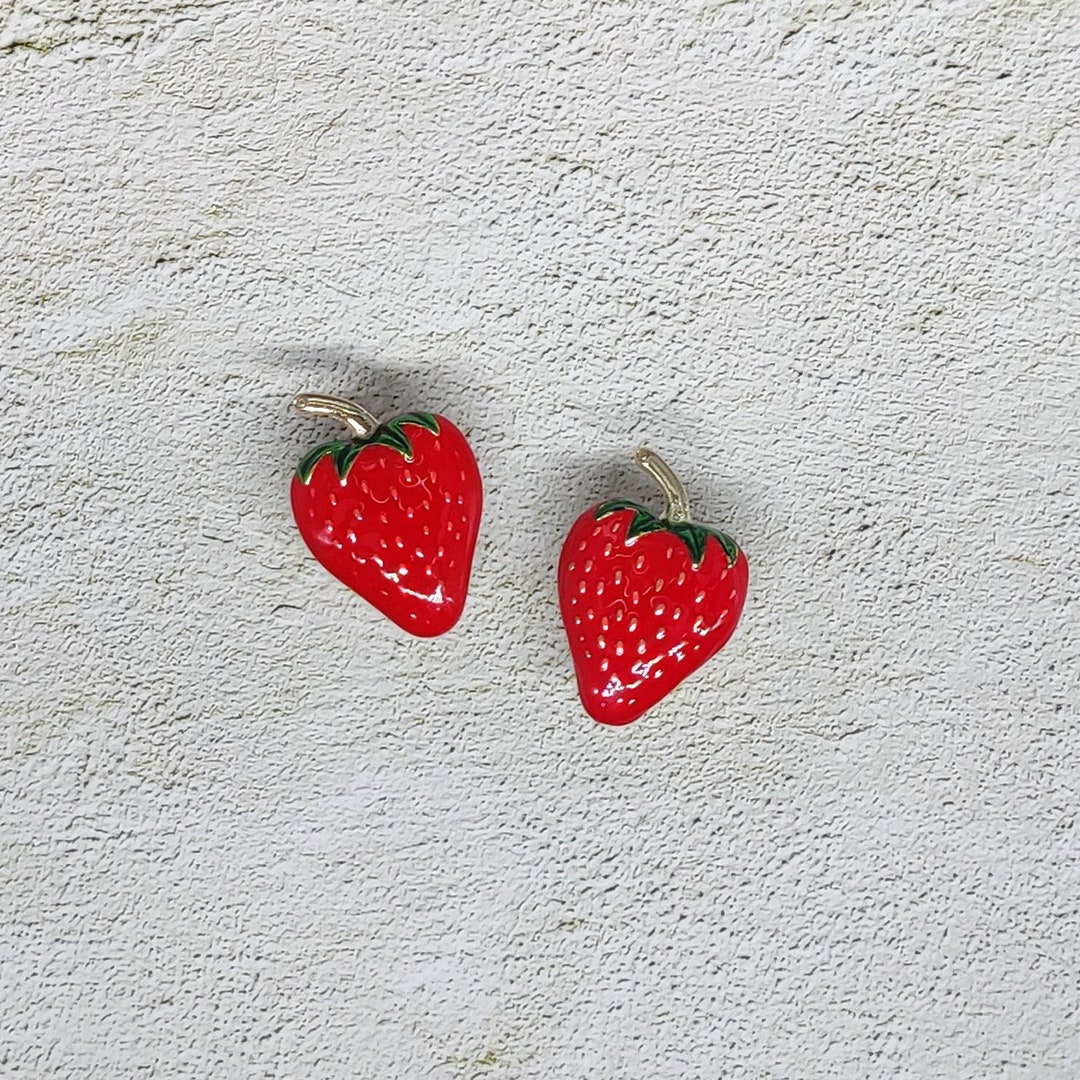 Strawberry Cabinet Knob: Metal Dresser Drawer Pull -BHK648 - Etsy