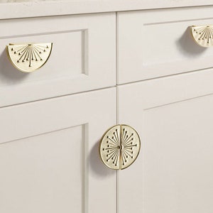 Semi Circle Pull Pull Nordic Knobs Cabinet Pulls Drawer Knob Dresser Pull Knobs Kitchen Knobs ...