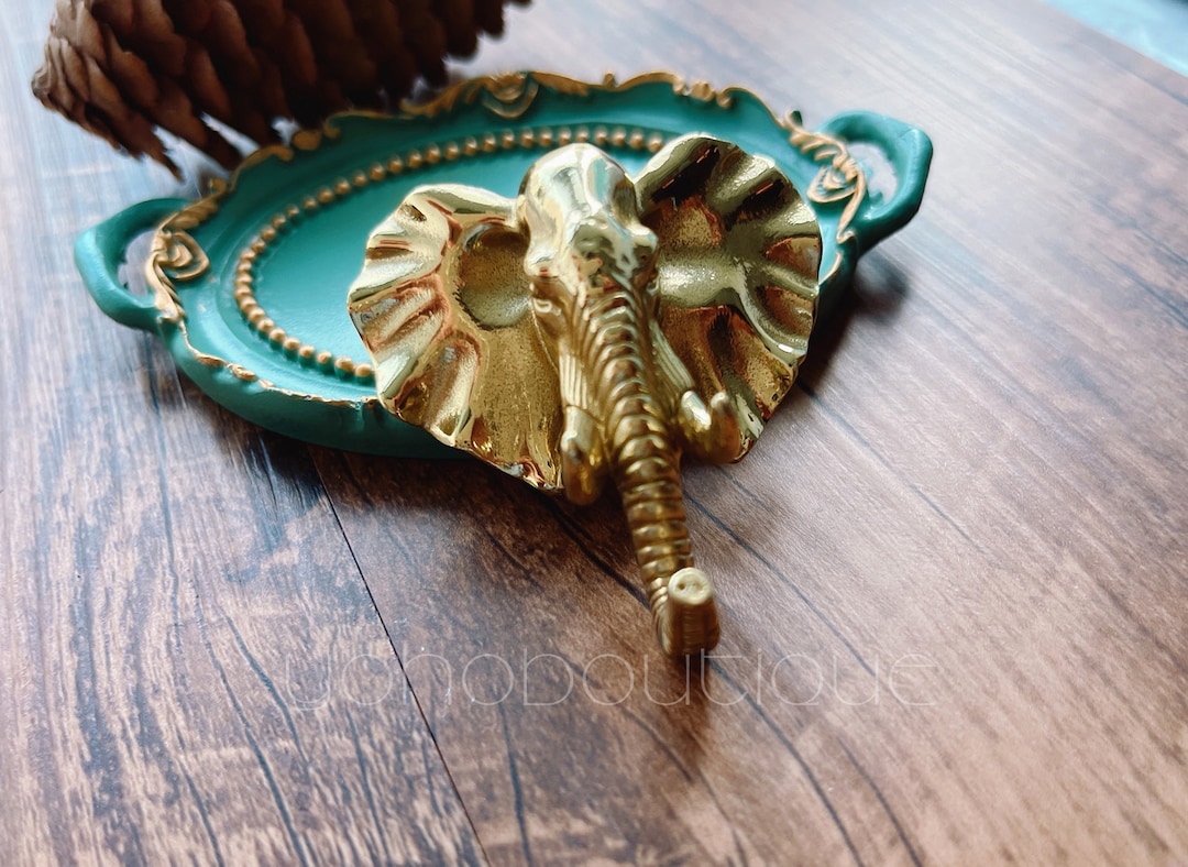 Elephant Knob Solid Brass Knob Cabinet Pulls Drawer Knob Dresser Pull ...