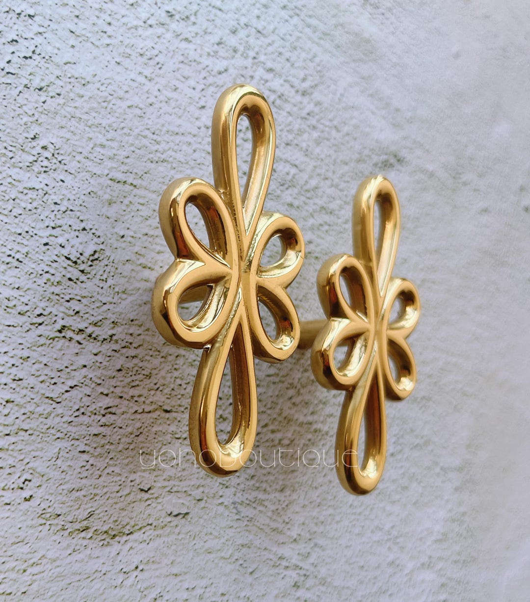 Solid Brass Knot Knob: Cabinet & Drawer Pull -BHK949 - Etsy