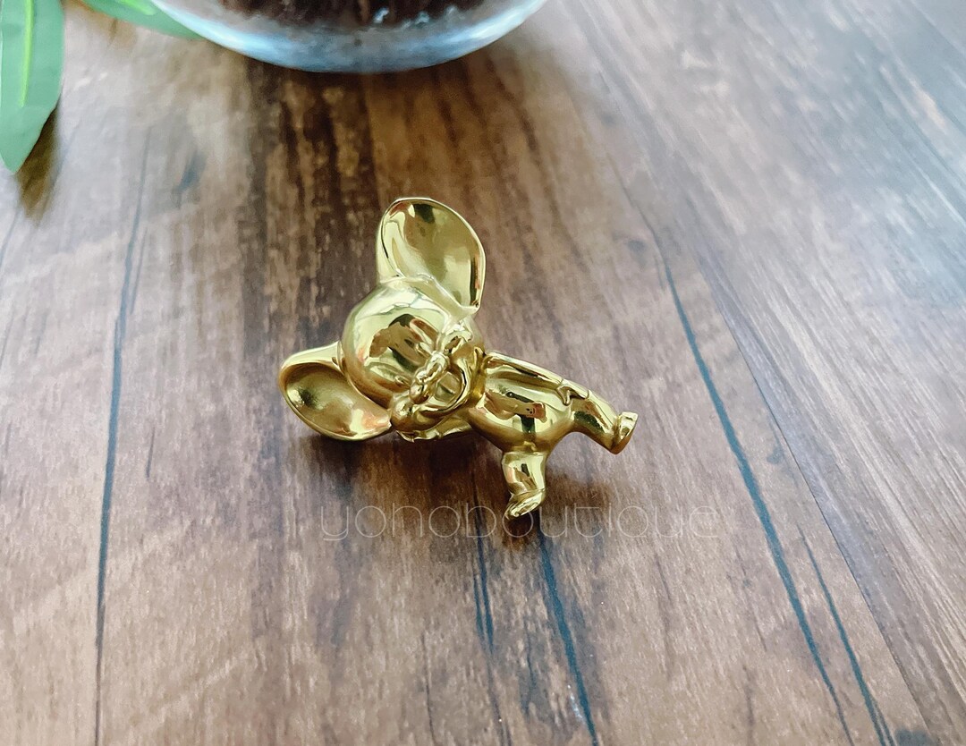 Solid Brass Mouse Knob: Whimsical Cabinet Drawer Pull -BHK424 - Etsy