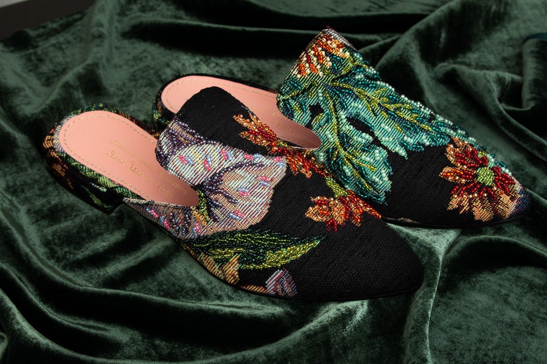 Mules Handmade Venetian Walking Slipper - Etsy