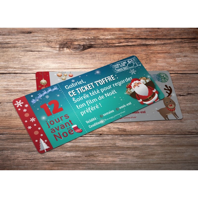 Coupons de Noël 30 idées originales: générateur en français - Etsy France
