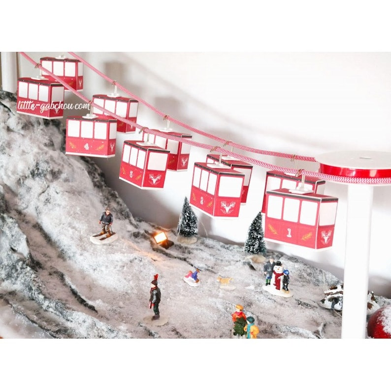Cable Car Advent Calendar: A Magical Mountain-inspired Christmas ...