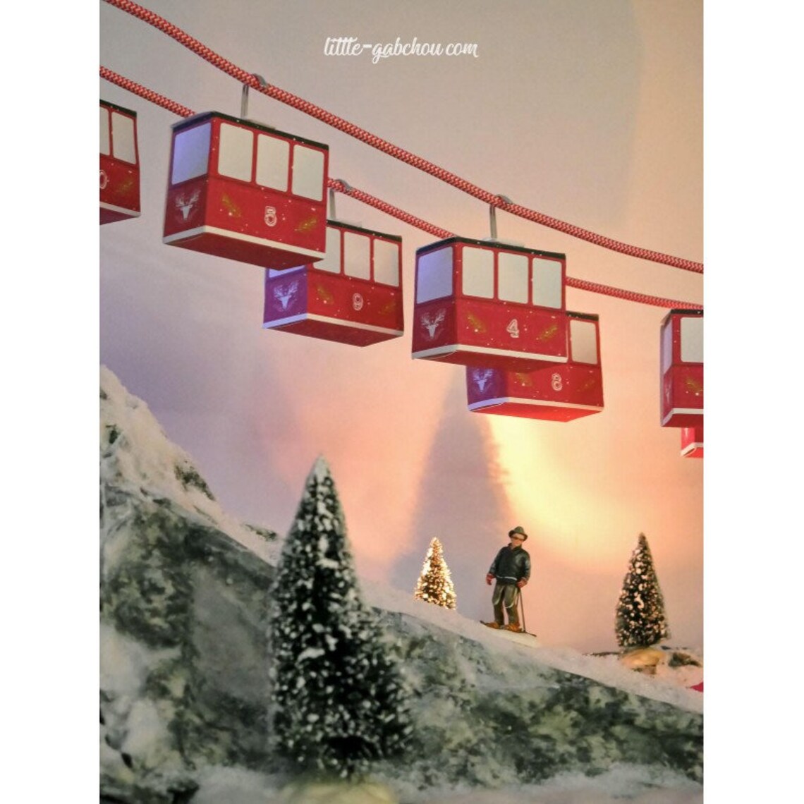 Cable Car Advent Calendar: A Magical Mountain-inspired Christmas ...