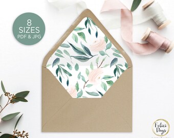 Floral envelopes | Etsy