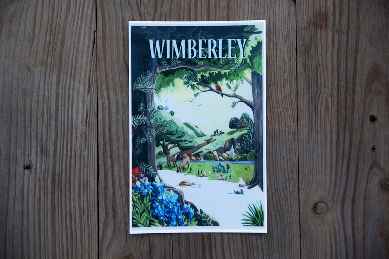 Wimberley Postcard - Etsy