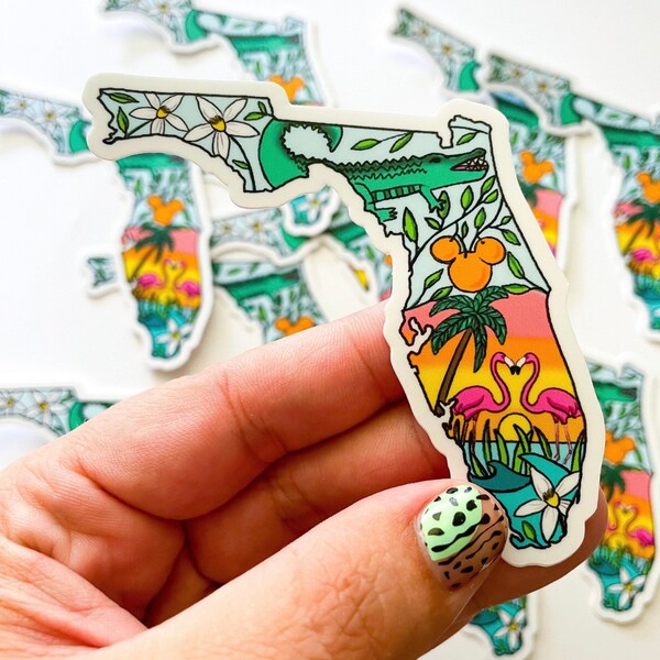 Florida Sticker - Etsy
