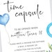 Time Capsule Sign Ideas, Time Capsule Cards Printable, Time Capsule ...