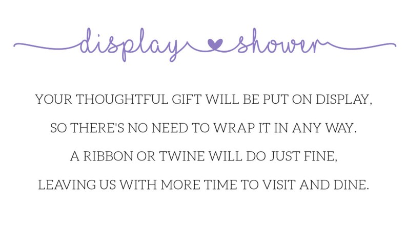 Editable Display Shower Insert Card: Unwrapped Gift Request (digital ...