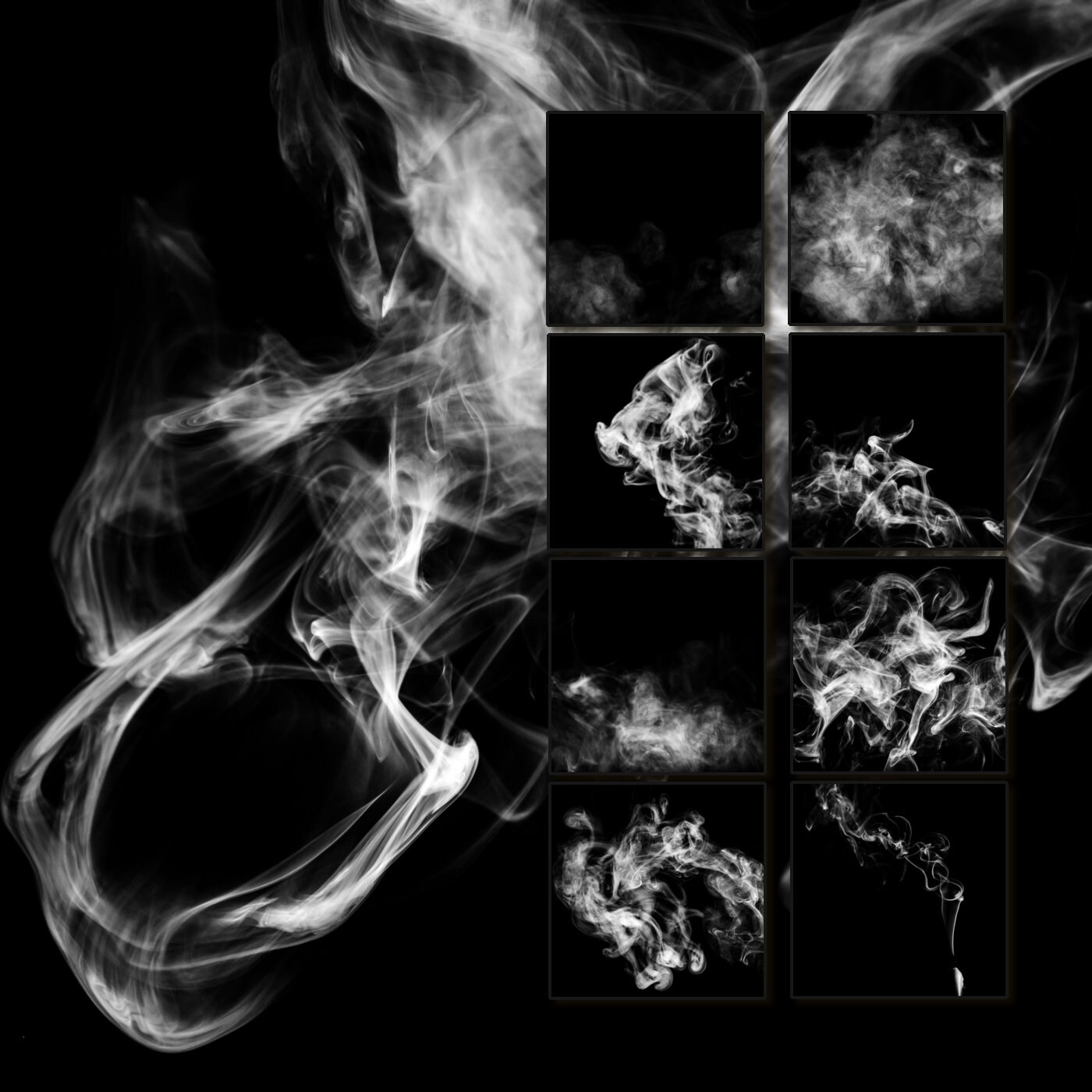 Mega Pack Smoke Overlays - Etsy